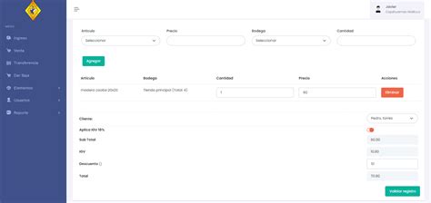 Sistema De Ventas MultialmacÉn En Php Y Mysql Tventas23 V1