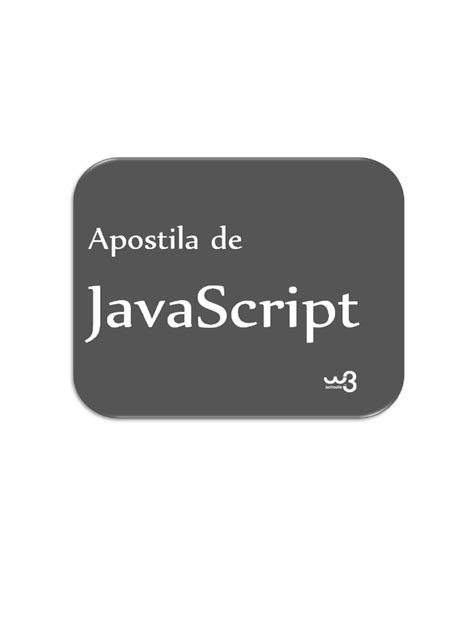 Apostila Javascript Resumo Para Iniciantes Pdf Script Java Html