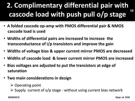 Design And Implementation Of Cmos Rail To Rail Operational Amplifiers PPT