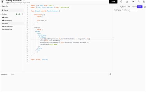 Textinput Border Around Text Input When Clicked In React Native On Web Stack Overflow