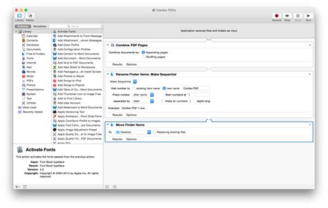Excellent Automator Workflows Macworld