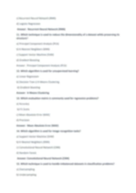 SOLUTION MACHINE LEARNING QUIZ Studypool