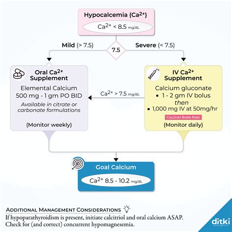 Endocrine System Hypocalcemia Management Ditki Medical And Biological Sciences