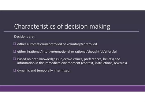 Prefrontal Cortex And Decision Making The Modular And Circuit Based Approach Ppt