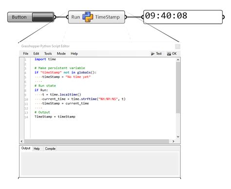 ghpython button how to trigger it only once grasshopper mcneel