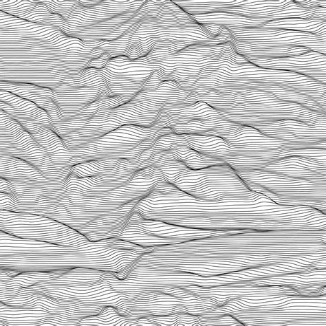 Free Vector Striped Grayscale Background Sound Wave Oscillation