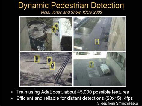 Ppt Pedestrian Detection Histograms Of Oriented Gradients For Human