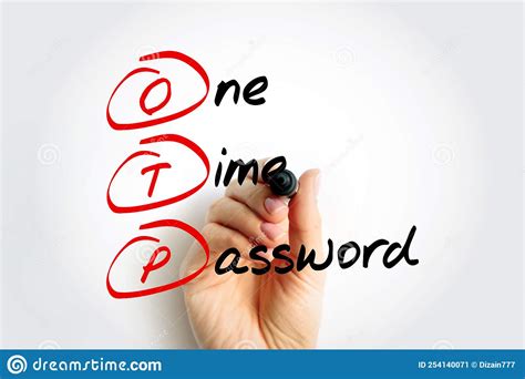 Otp One Time Password Is A Password That Is Valid For Only One Login