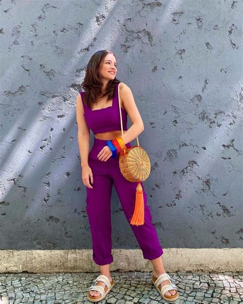 Cores Que Combinam Com Roxo 30 Looks Para Arrasar Na Escolha Dos Tons