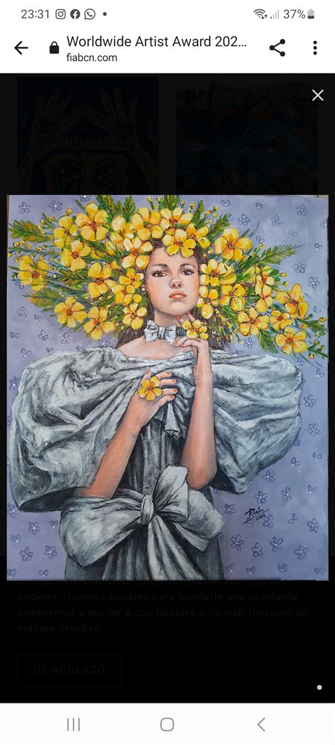 Rosim Y Su Arte Mi Obra Seleccionada Premio Internacional De Arte Mundial