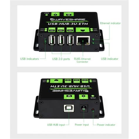 Buy Industrial Grade Multifunctional USB HUB Extending 3x USB Ports With Power Supply Online In