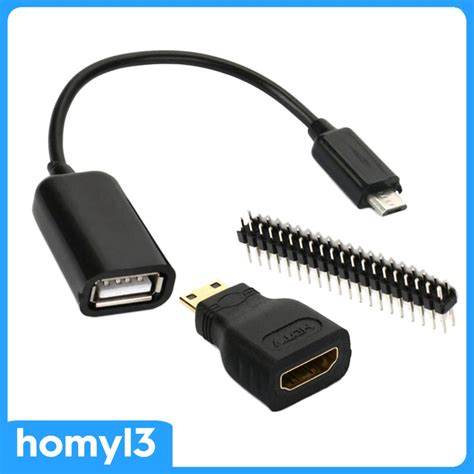 Mini Male To Female Micro Usb Gpio For Black Shopee Philippines