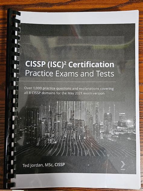 Mailed CISSP Certification Practice Exams And Tests By Ted Jordan Hobbies Toys Books