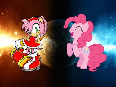Amy Vs Pinkie Pie By Sondowverdarkrose On Deviantart