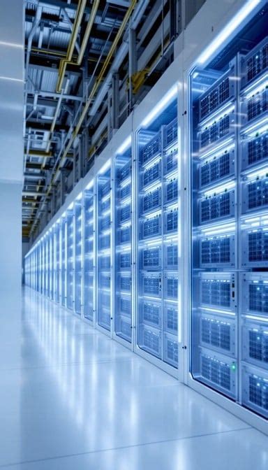 Free Illuminated Battery Array Image Download At Stockcake