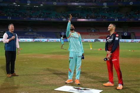 Rcb Vs Lsg Ipl 2023 Toss Result And Playing 11s For Todays Match