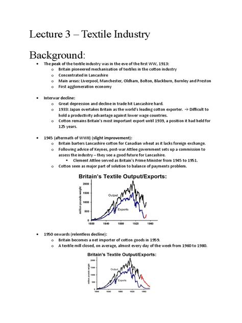 Week 3 Lecture 3 Textiles Pdf Cotton Textiles