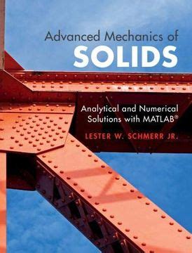 Libro Advanced Mechanics Of Solids Analytical And Numerical Solutions