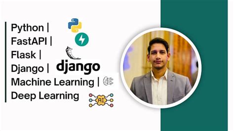 do python fastapi flask django machine learning deep learning by