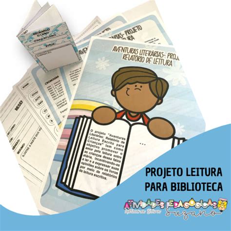 Projeto De Leitura Biblioteca Loja Atividades Suzano