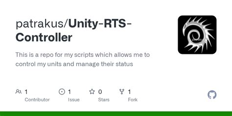 Github Patrakus Unity Rts Controller This Is A Repo For My Scripts Which Allows Me To Control