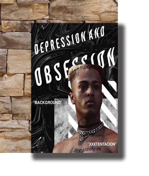 Art Poster New Xxxtentacion Rap Hip Hop Music Star Rapper Singer25 Light Canvas Wall 14x21 20x30