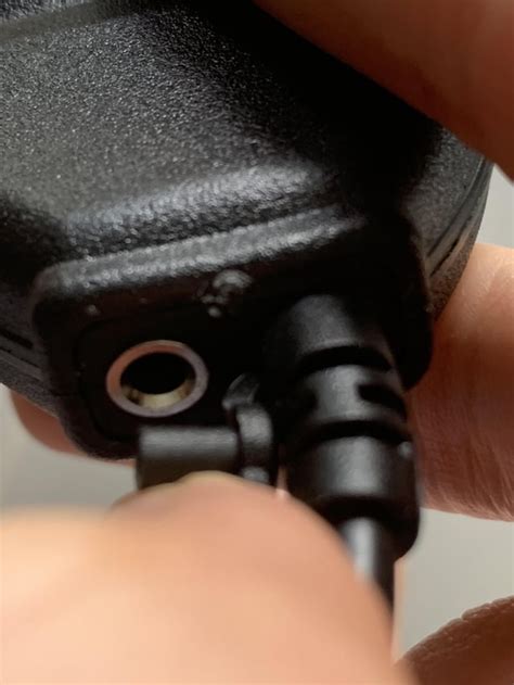 Is This Some Sort Of Audio In Out On The Baofeng Speaker Mic R Baofeng