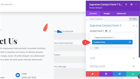 How To Use Contact Form In Divi With Custom Styles