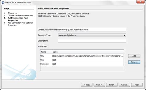 Josel Toro Crear Un Pool De Conexiones En GlassFish A Una Base De Datos MySQL Server