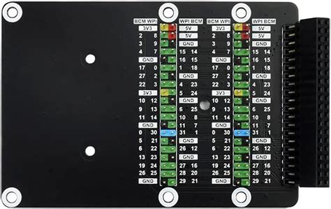 raspberry pi 400 gpio header adapter 2x 40pin header leaning version