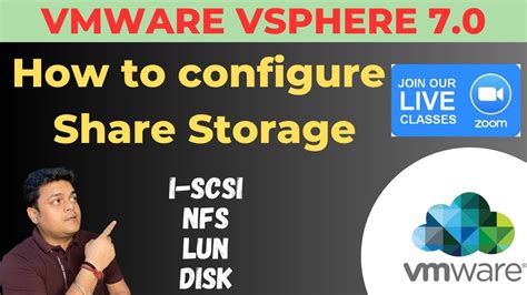 How To Configure Vmware Vsphere Share Storage I Scsi Nfs Lun