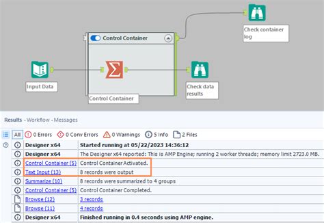 Alteryx 20231 Control Containers Explained The Information Lab
