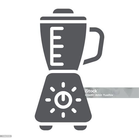 믹서 기 문양 아이콘 가전 제품 및 주방 믹서 기호 벡터 그래픽 흰색 배경에 단색 패턴 0명에 대한 스톡 벡터 아트 및 기타 이미지 Istock