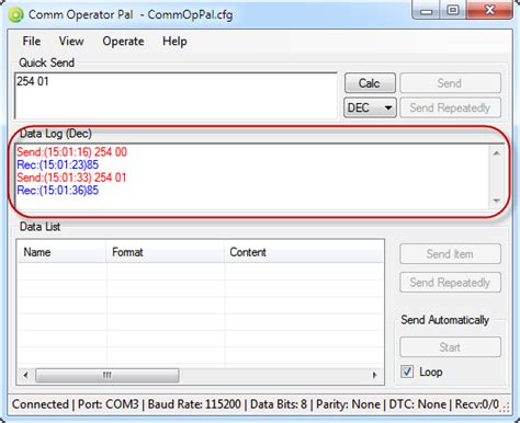 Comm Operator Pal Freeware Serial Port Tool