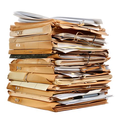 Stack Of Files Pngs For Free Download