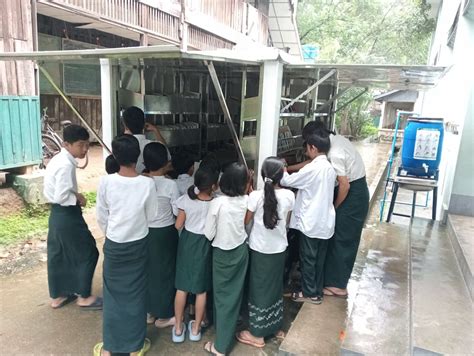 အင်းစိန်မြို့နယ်အတွင်းရှိ အခြေခံပညာကျောင်းများသို့ ရွေ့လျားစာကြည့်တိုက်မော်တော်ယာဉ်ဖြင့် သ