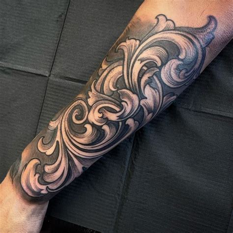 25 Filigree Tattoo Ideas For Elegant Body Art Timeless Ornamental