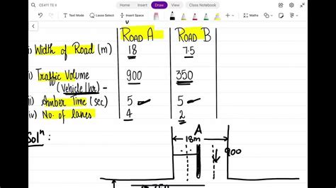 Approximation Method Part 2 Numerical Example Design Of Traffic