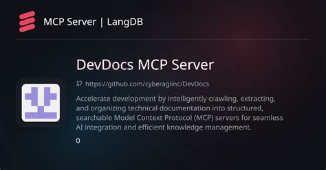 Devdocs Mcp Server Langdb