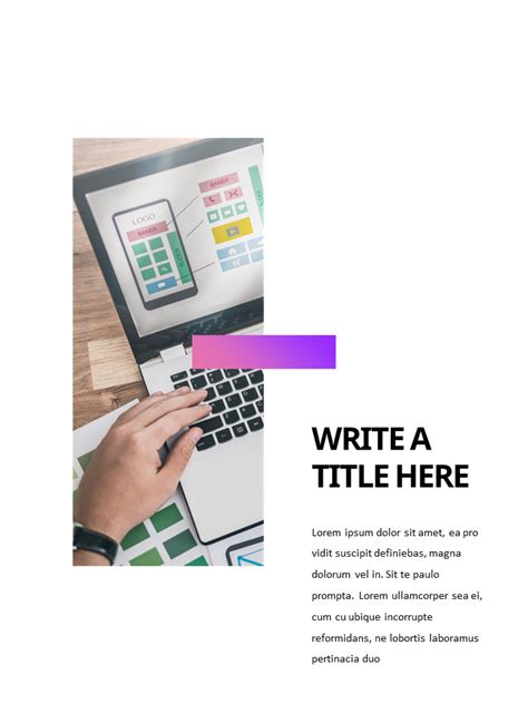 Uxui 기획 디자이너 비즈니스 프레젠테이션 템플릿