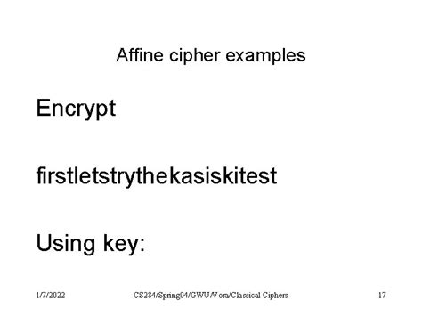 Affine And Substitution Ciphers Number Theory Gcd Euler