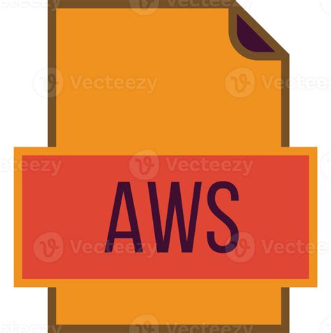 Aws File Icon Fill And Outline Crisp Corners 66497620 Png