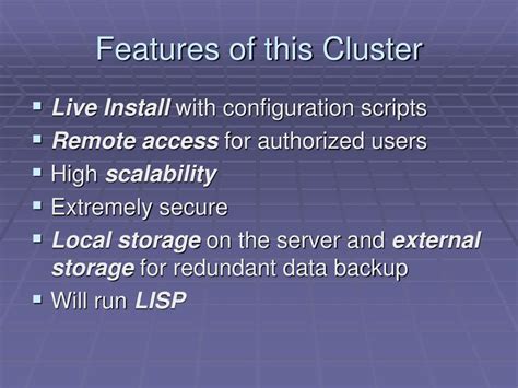ppt cluster computing and genetic algorithms with clusterknoppix
