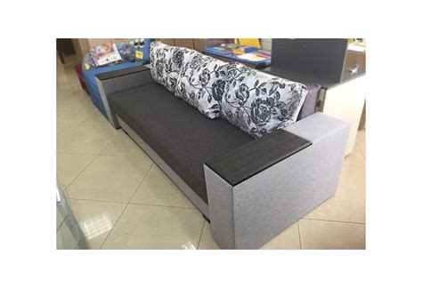 ᐉ Диван розкладний АНВІТ Візит з нішею Графітовий Сталь 41707 • Краща ціна в Києві Україні