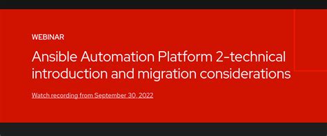 Ansible Automation Platform 12 To 2 Migration Guides Techbeatly