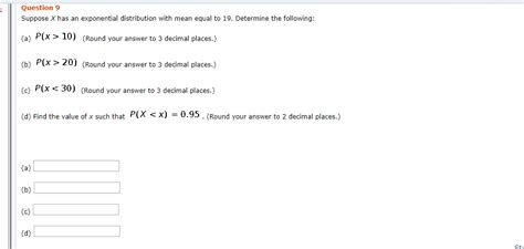 Solved Question 5 Let The Random Variable X Have A Discrete