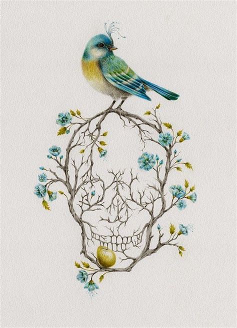 830 Skullusion Ideas Skull Art Illusions Optical Illusions