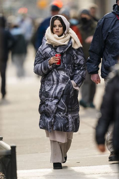 Selena Gomez Wore 3 Coats In One Day While Filming Only Murders In The
