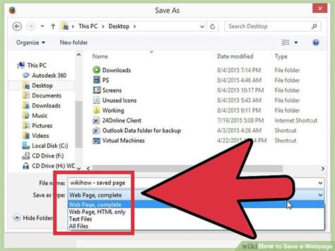 Ways To Save A Webpage WikiHow