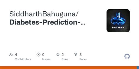 Github Siddharthbahuguna Diabetes Prediction Using Machine Learning